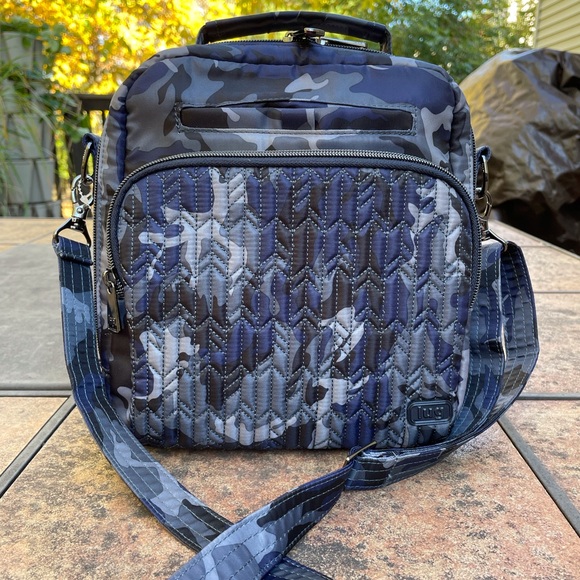 lug | Bags | Lug Ranger Crossbody Camo Navy | Poshmark